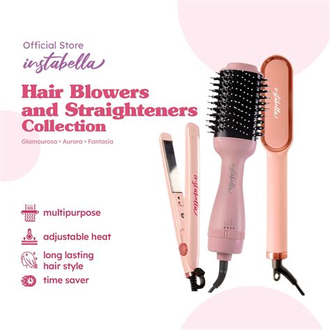 Instabella Hair Blower And Straighteners Collection Shopee Philippines