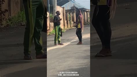 Big Gbola Prank On A Random Lady Youtube