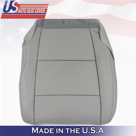 Honda Pilot Passenger Bottom Leather Seat Cover Gray Usautoseatcover