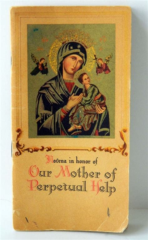 Novena Our Mother Of Perpetual Help 1948 By Queeniescollectibles
