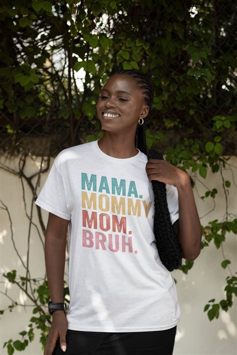 Comfort Colors Mama Mommy Mom Bruh Shirt New Mom T T For Women