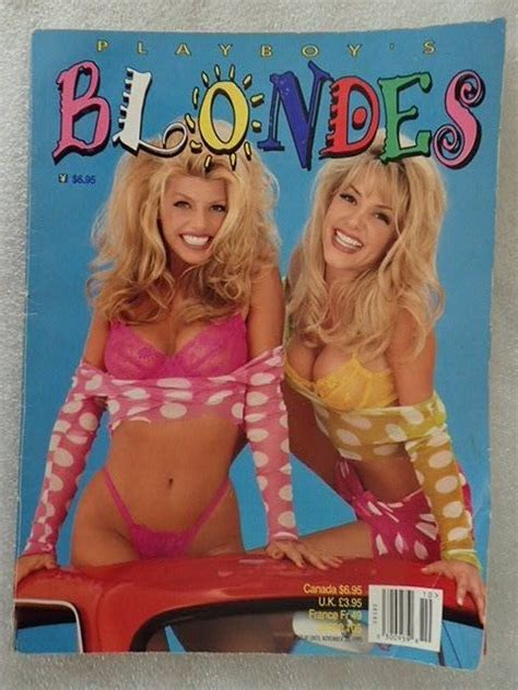 Vintage 1995 Playboy Blondes 4853051877