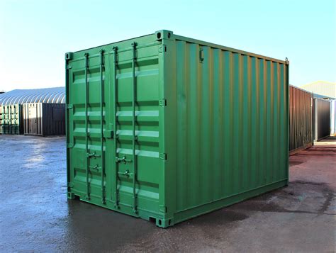 Second Hand 12ft Shipping Containers 12ft Used Container S2 Doors £