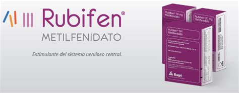 Rubifen 10 Y 20 Mg Metilfenidato Botica Delivery