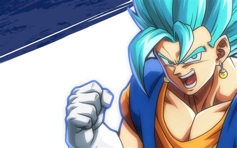 Dragon Ball Fighterz Ssgss Vegito Wallpapers Hd Wallpapers
