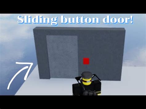 How To Make Working Button Door In Obby Creator YouTube