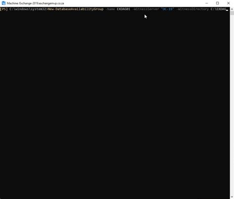 Exchange Create A Dag Using Powershell Everything Powershell