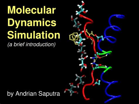 Ppt Molecular Dynamics Simulation Powerpoint Presentation Free Download Id10883357