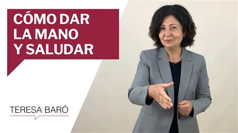 Cómo saludar correctamente con la mano YouTube