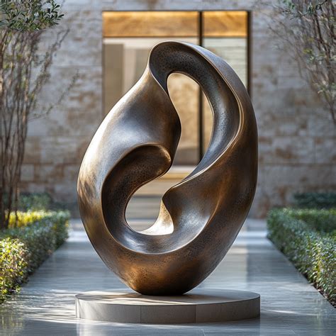 Premium Modern Art Abstract Bronze Sculpture