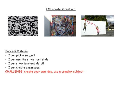 Street Art Teaching Resources