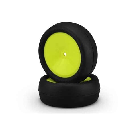 Jconcepts Smoothie 2 Silver Front Tires 2wd Buggy PreMount 3347Y Wheels 40182691 Rotor Ron