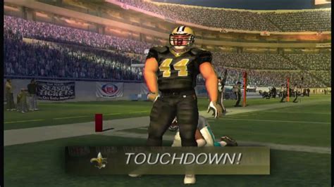 Madden Nfl 10 Ps2 Saints Vs Panthers No Snow Youtube