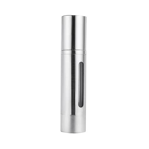Silver Pump Cosmetic Container Bottle Gidea Pac