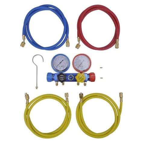 Conjunto Manómetro Colector Formas Kuantokusta