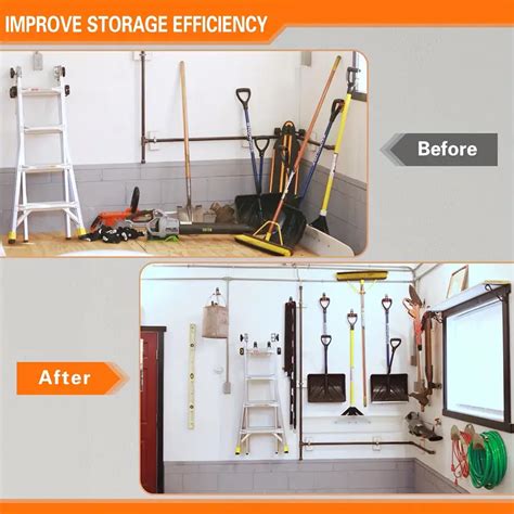 차고용 후크 세트 3개의 가벼운 차고 수납 후크 벽걸이형 실용적인 자동차 대형 웨이브 후크 자전거 스케이트보 Temu Republic Of Korea