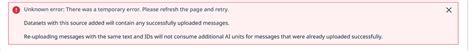 There Was A Temporary Error Please Refresh And Retry Error In