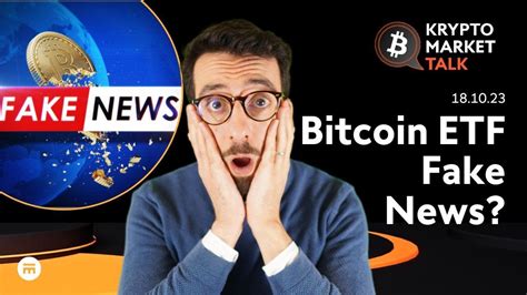 Doch Kein Bitcoin Etf 🚨 Krypto Market Talk Swissquote Youtube