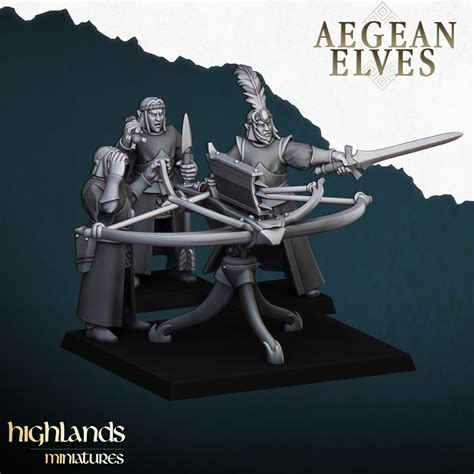 Aegean Elf Ballista Display Wargaming All Products Wargaming Age