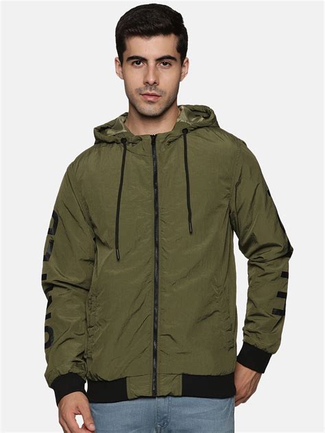Buy Baesd Hooded Long Sleeves Sporty Wind Cheater Jacket Jackets For