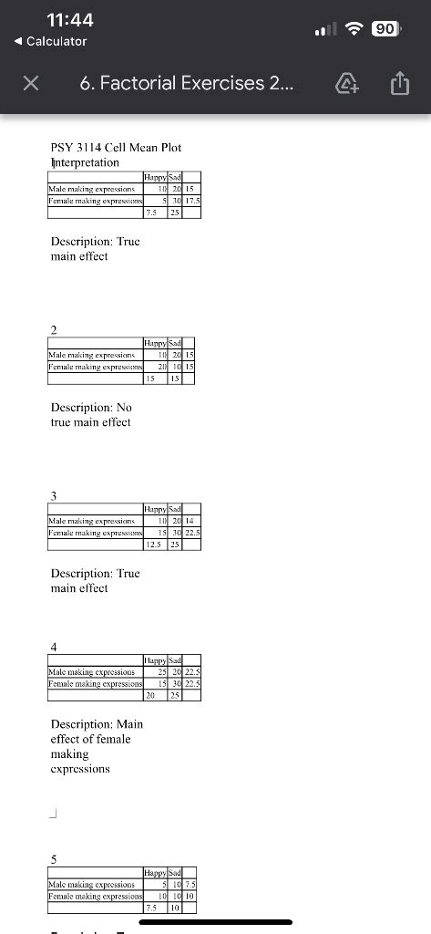 Solved Am I On The Right Track Factorial Exercises Of Cell