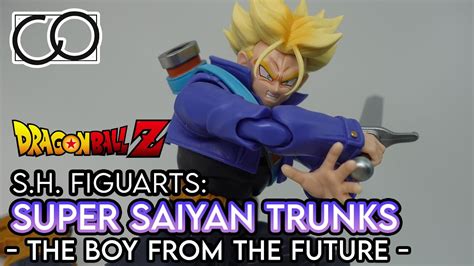 S H Figuarts Super Saiyan Trunks The Boy From The Future Unboxing Review YouTube