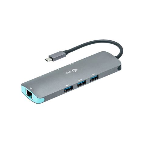 Docking Station I Tec USB C Metal Nano 4K HDMI LAN Power Delivery 100W