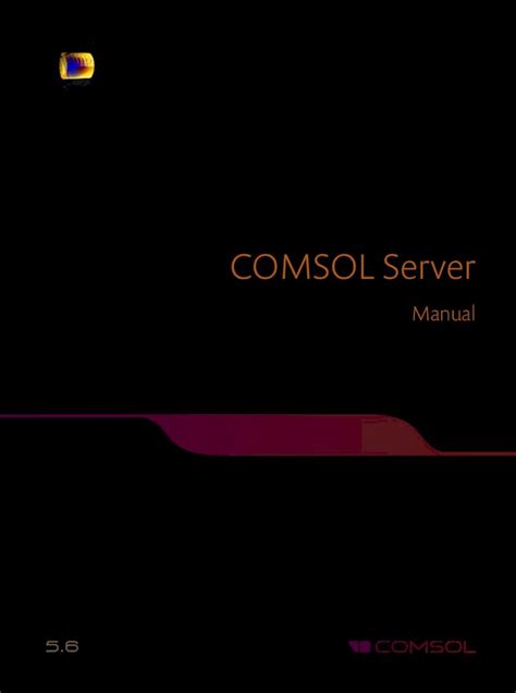 Pdf Comsol Server Manuallivelink™ For Matlab The Next Server Step