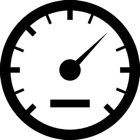 Speedometer Vector Icon 378469 Free Icons Library