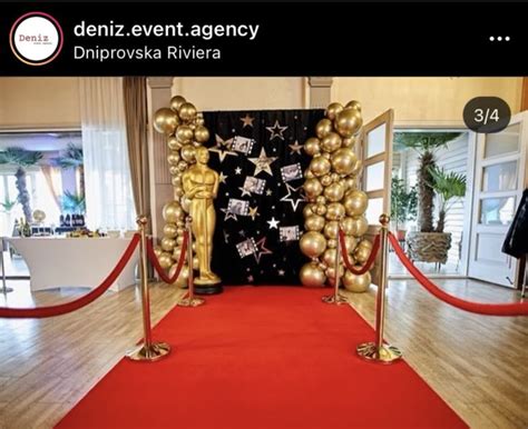 Hollywood Hoco Theme Oscars Red Carpet Backdrop Red Carpet Balloon