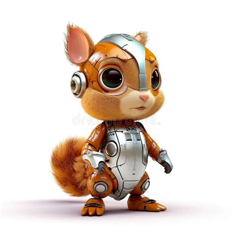 Squirrel Robot Stock Illustrations 201 Squirrel Robot Stock