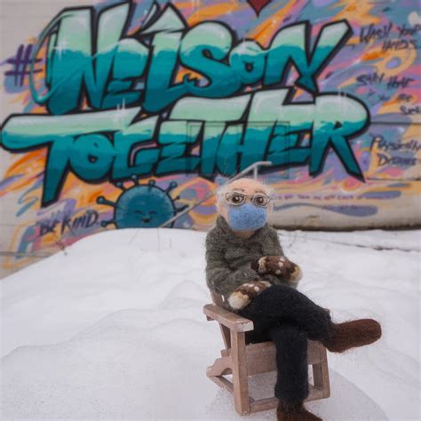 Bernie Knows Whats Up Staysafe Tiny Giants Creations Facebook