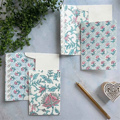 Harriet Block Printed Blank Card And Envelopes V 1735142526