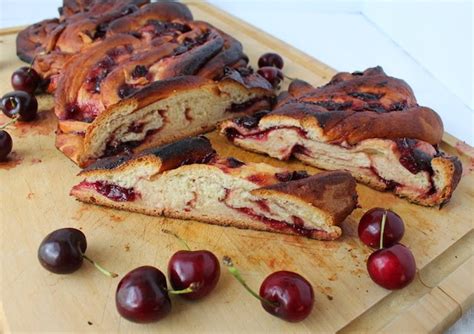 Food Lust People Love Cherry Sweet Bread Twist For Twelveloaves