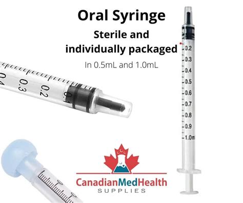 Oral Syringe Sterile