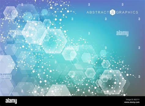 Big Data Visualization Background Modern Futuristic Virtual Abstract Background Science
