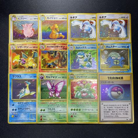 【特価】ポケカ 旧裏 まとめ売り 12枚 キラのみ メルカリ