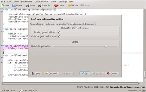Gsoc Collaborative Text Editing In Kate Kde Telepathy Status Report