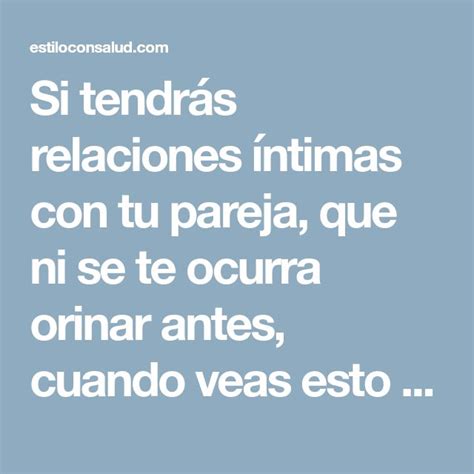 Pin En Relaciones Sexualed