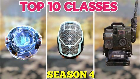 Top 10 Best Classes In Season 4 Of Cod Mobile Best Class In Codm