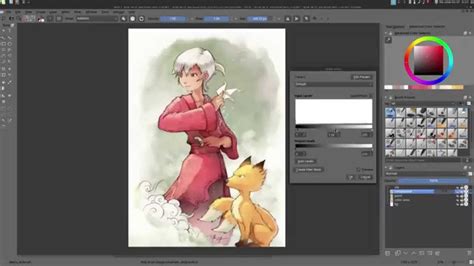 Krita 29 Tutorial Part22 Split Layers Krita Krita Tutorial