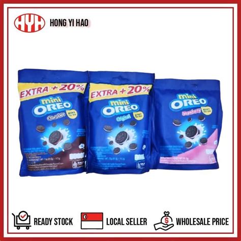 Oreo Mini Biscuit Pouch 613g 73g Shopee Singapore