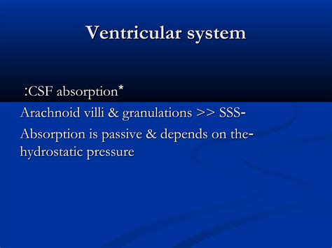 Radiological Anatomy And Techniques Of The Ventricular System Ppt