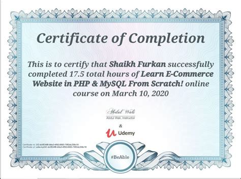 Furkan Shaikh On Linkedin Udemy Webdevelopment Website