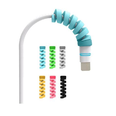 Protector Para Cable Celular Lightning X 12uds Generico