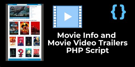 Movie Info PHP Script By Codespeedy Codester