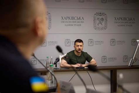 Зеленський сьогодні у Харкові Про що йому доповіли Україна інфо