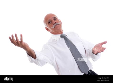 Businessman Is Excited Geschftsmann Ist Aufgeregt Stock Photo Alamy