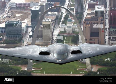 The B 2 Spirit Stealth Bomber Known For Its Advanced Stealth