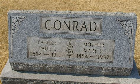 Mary S Eberhard Conrad 1884 1937 Mémorial Find A Grave